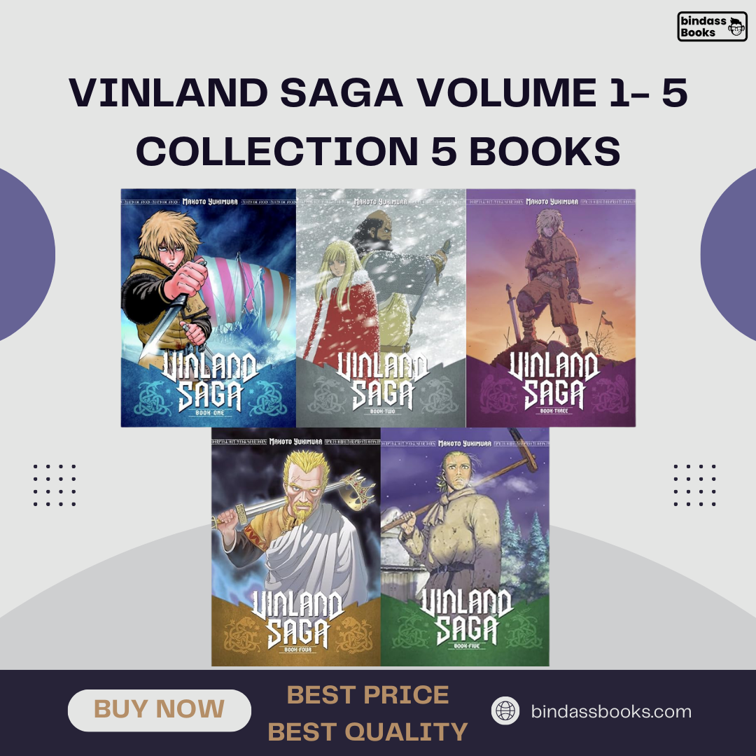 Vinland Saga Volume 1–5 Collection – Bindass Books