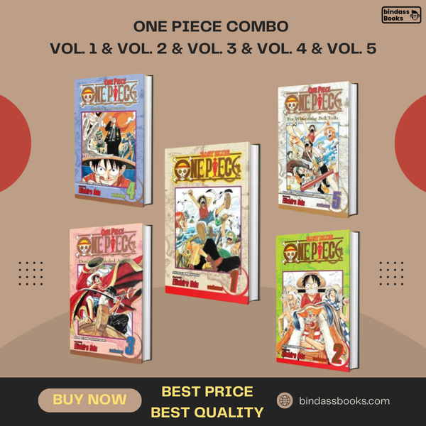 One Piece Combo Vol. 1–5 – Bindass Books