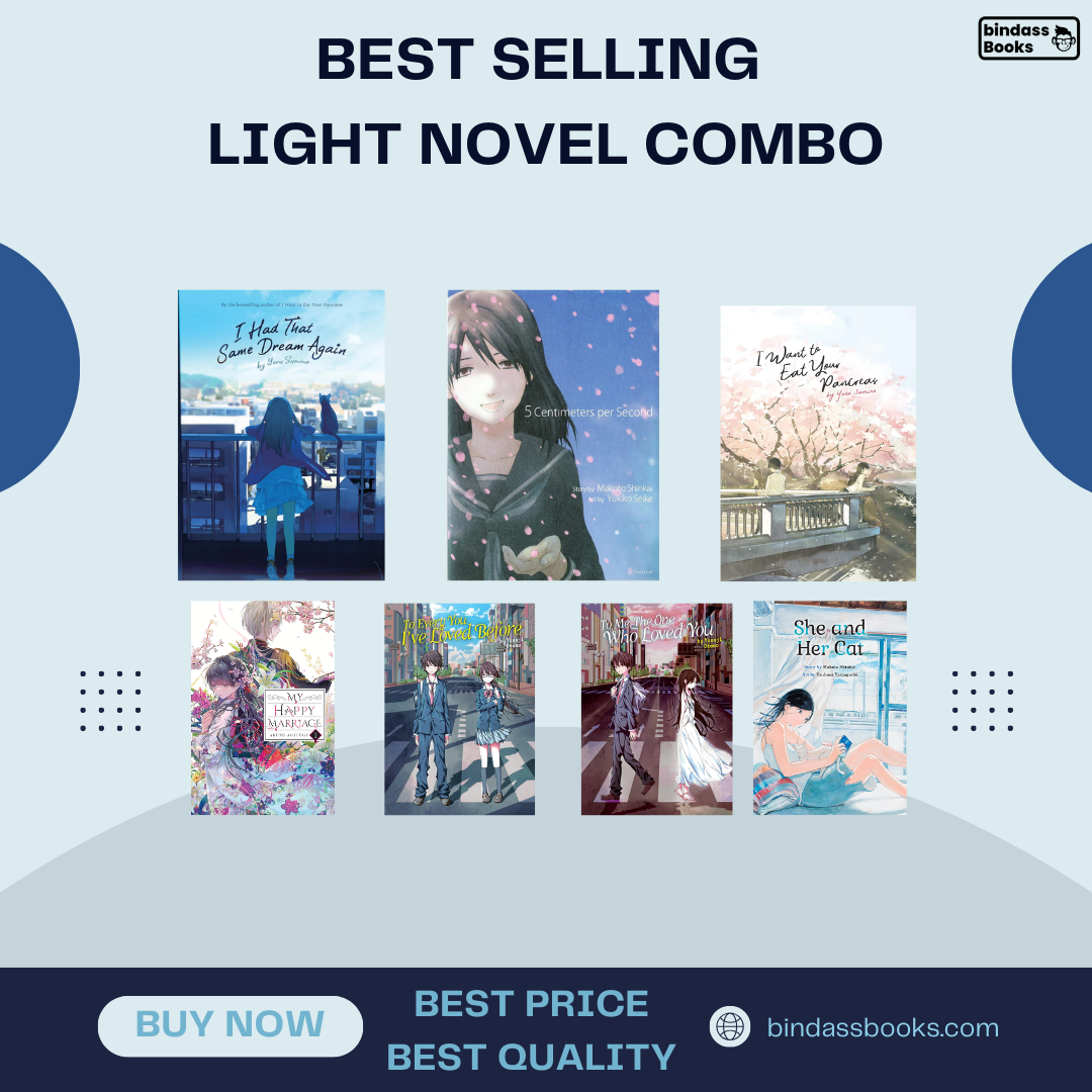Best Selling Light Novel Combo include I Had That Same Dream Again, 5 – Bindass Books
