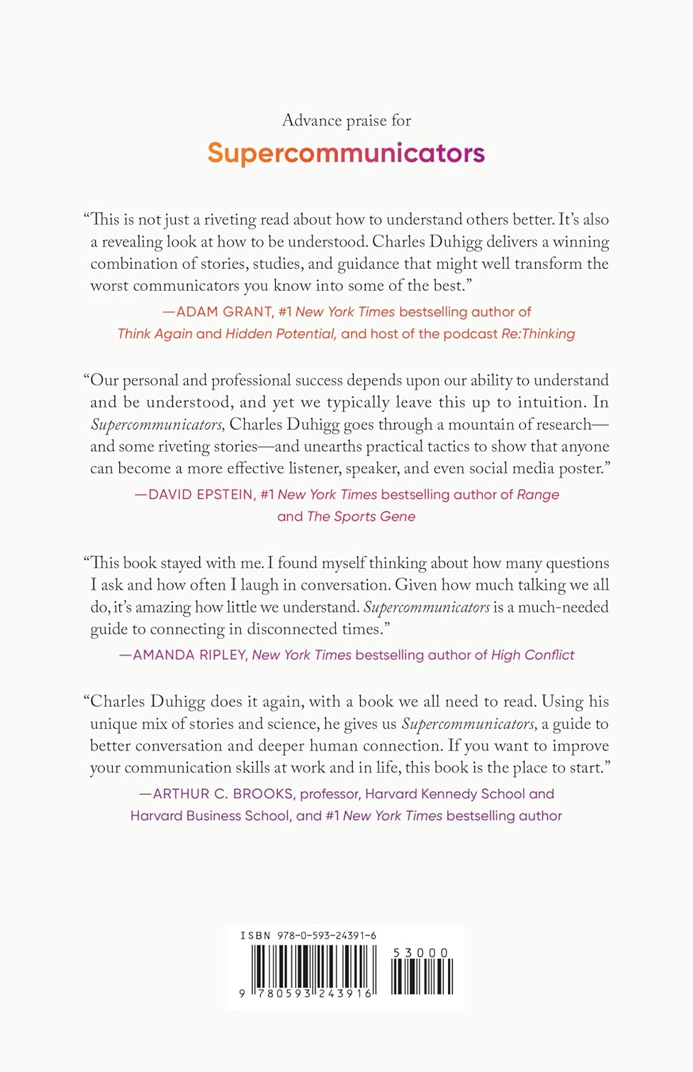 Supercommunicators: How to Unlock the Secret Language of Connection by – Bindass Books