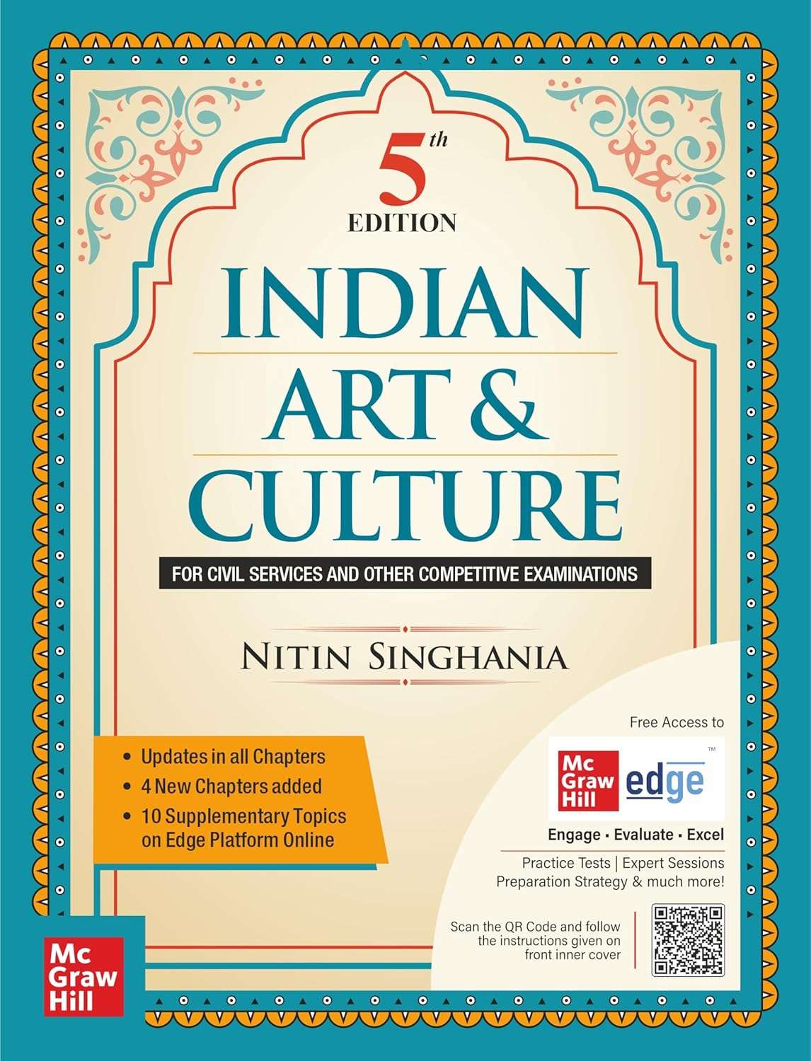 Indian Art and Culture (English) by Nitin Singhania – Bindass Books