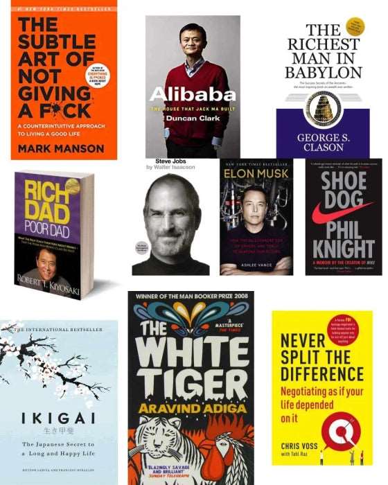 10 Book Set Combo The Entrepreneur's Odyssey Collection – Bindass Books